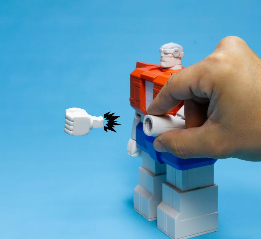 Mighty Orbots Deluxe Combining 12" Figure (1985 Edition) — Tenacious Toys®