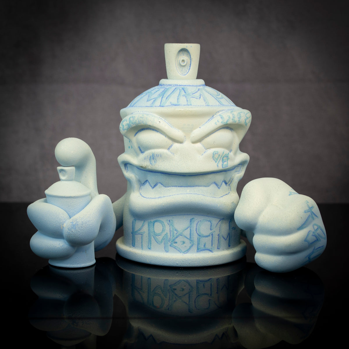 Krush the Kan custom by LOOK — Tenacious Toys®